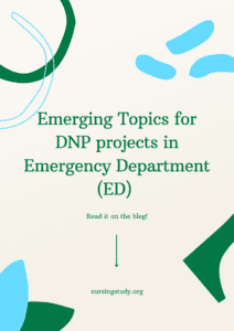 55 Emergency Department Ideas For DNP Projects And Examples