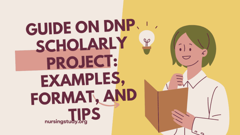 DNP Scholarly Project | Examples, Format, And Tips | 2025