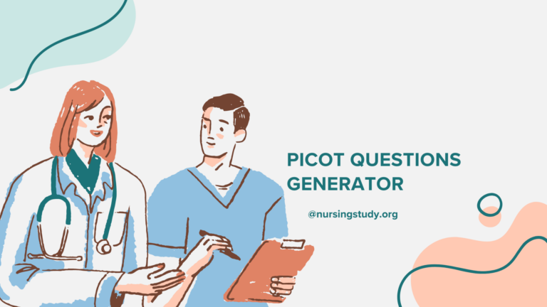 Free PICOT Questions Generator